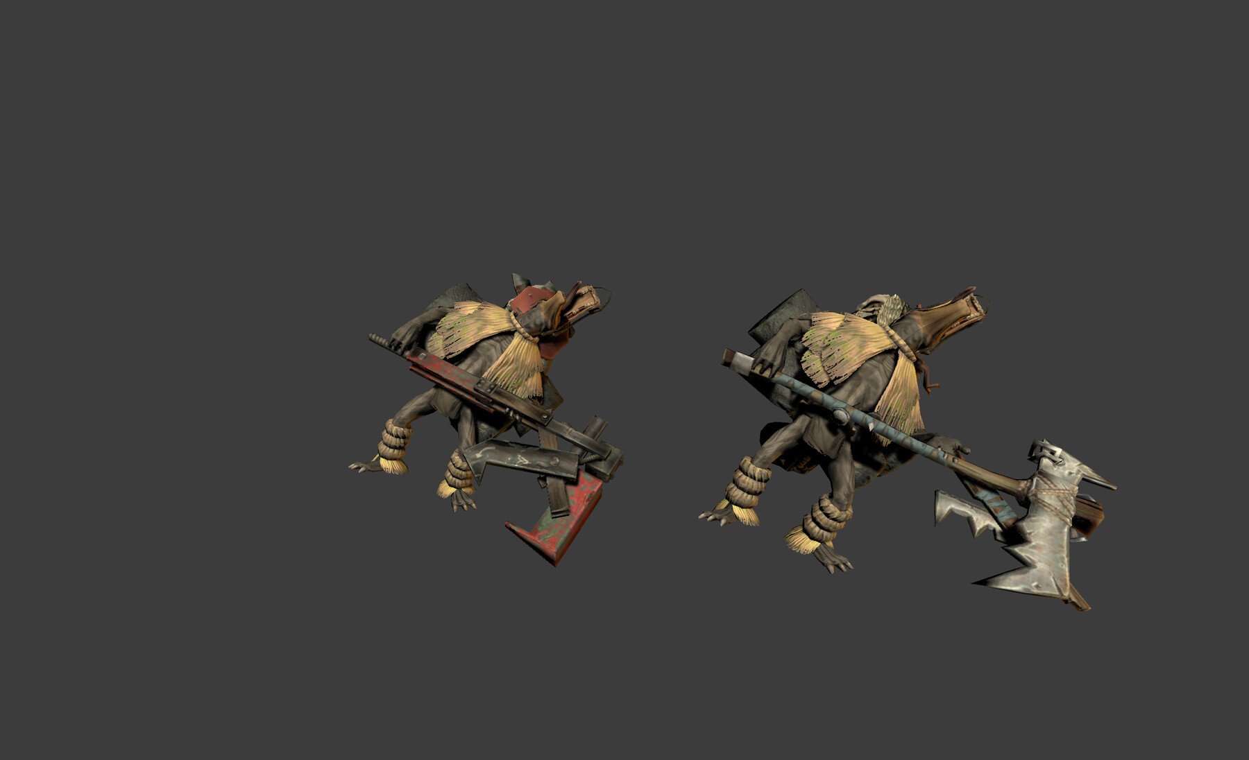 ArtStation - Duck Worker Mutant | Game Assets