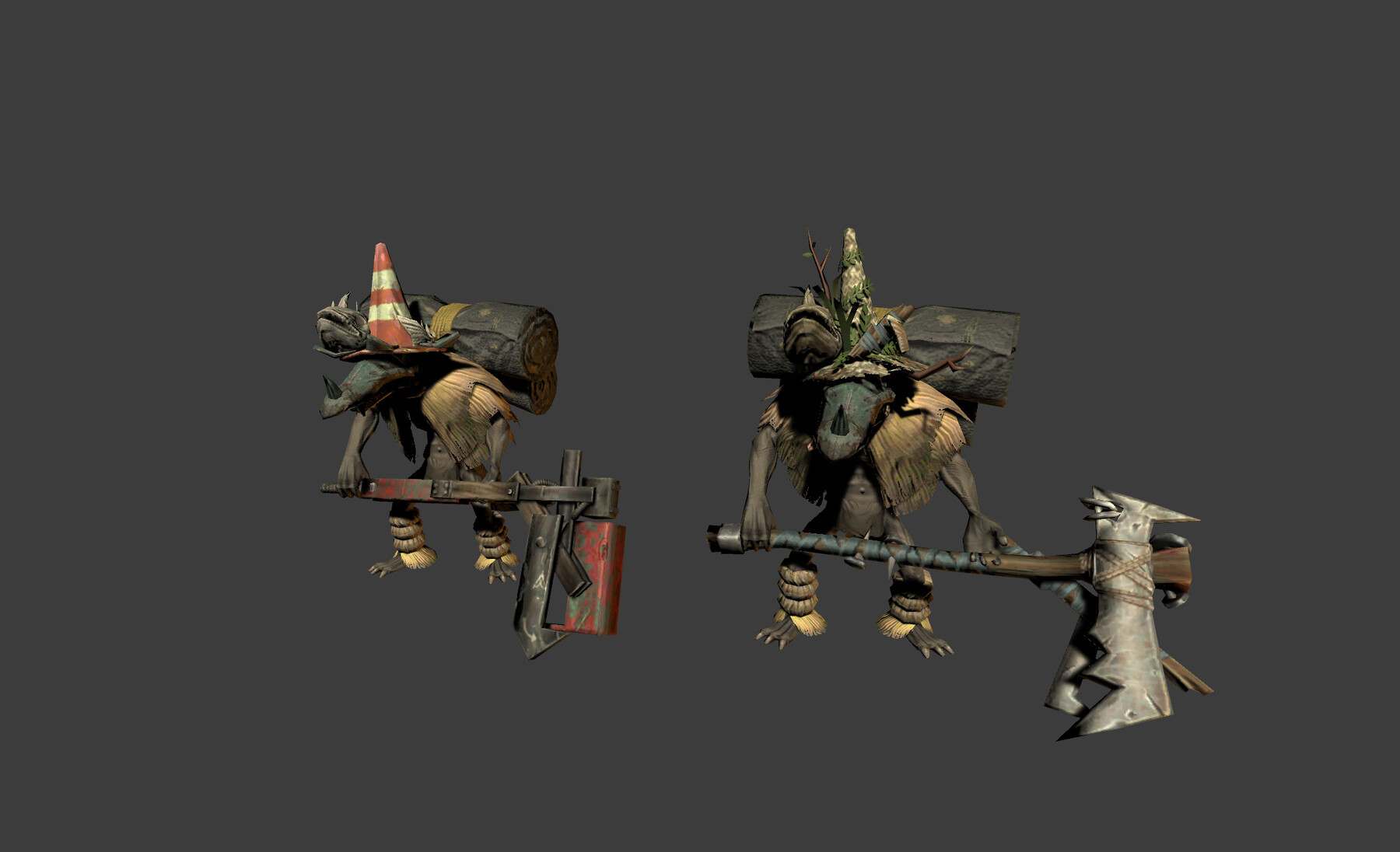 ArtStation - Duck Worker Mutant | Game Assets