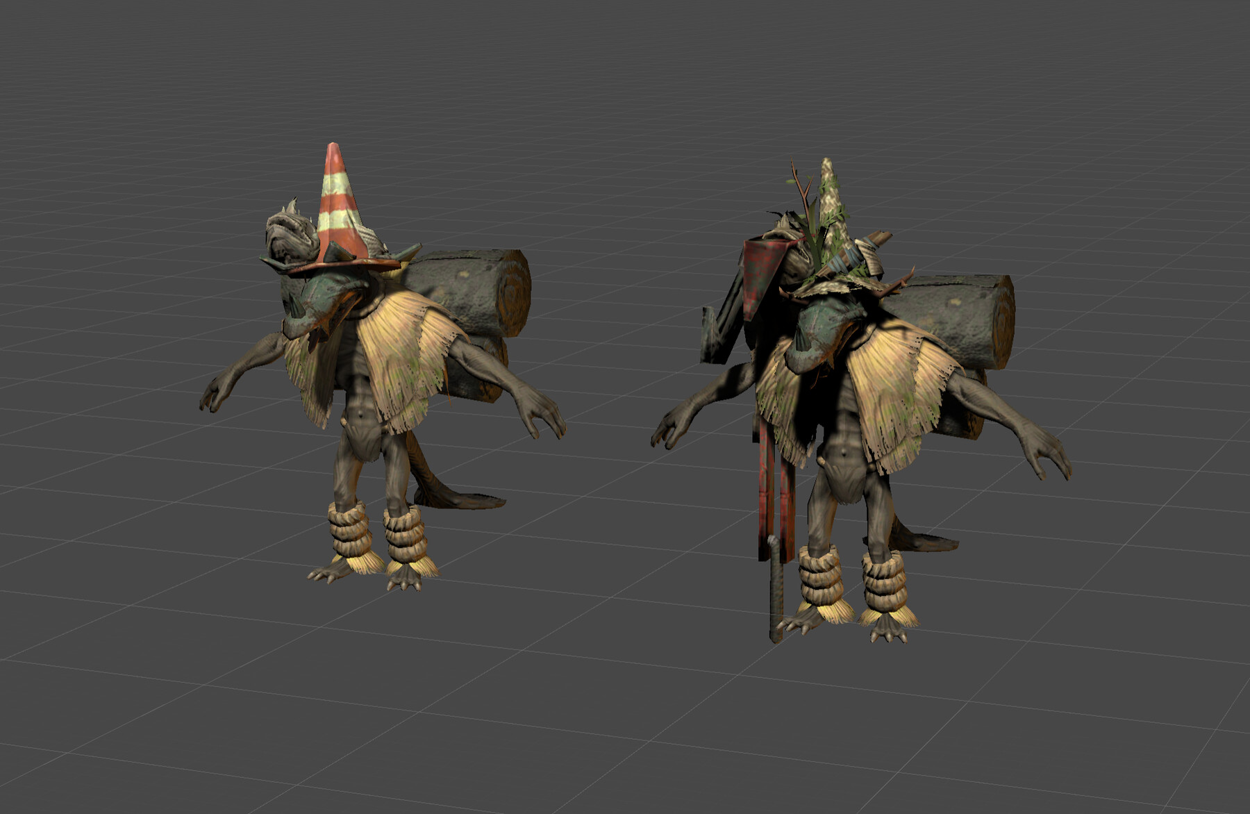 ArtStation - Duck Worker Mutant | Game Assets