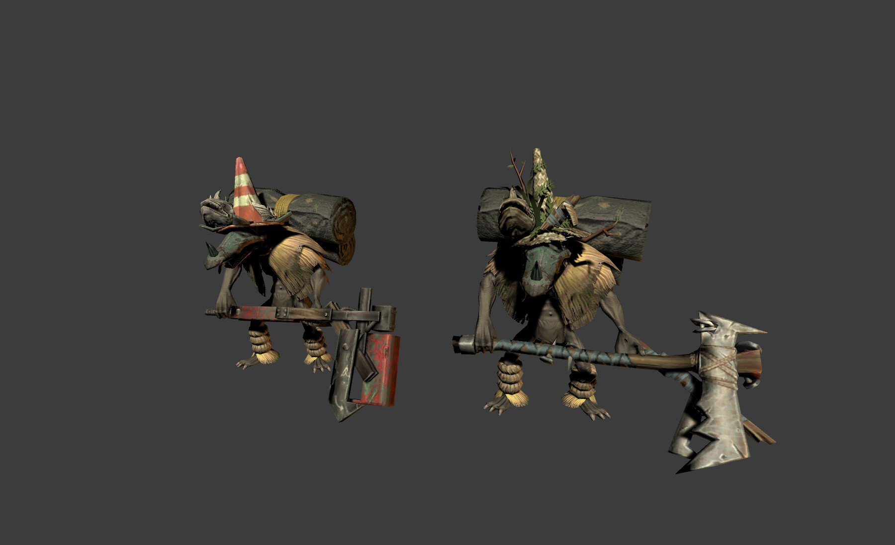 ArtStation - Duck Worker Mutant | Game Assets