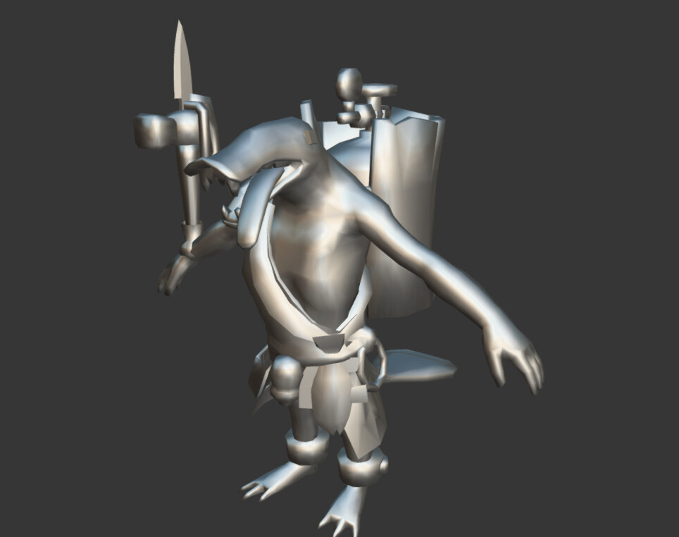 ArtStation - Duck Worker Mutant Alien | Game Assets