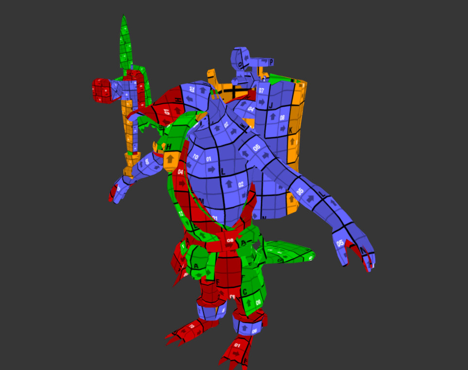 ArtStation - Duck Worker Mutant Alien | Game Assets