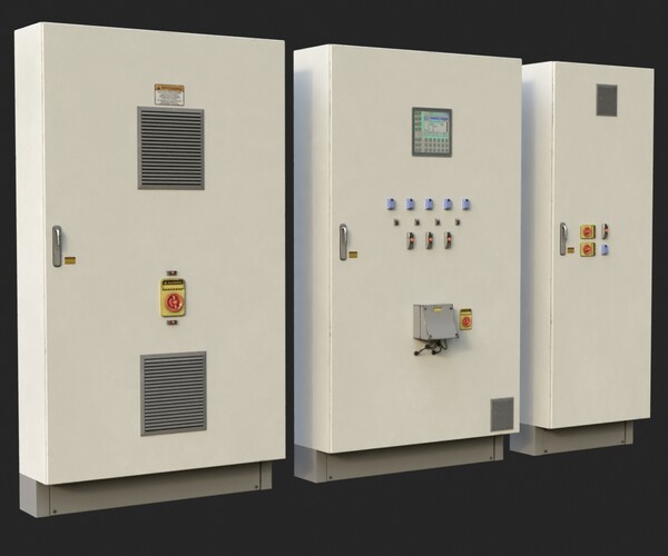 ArtStation - Electric Boxes | Game Assets