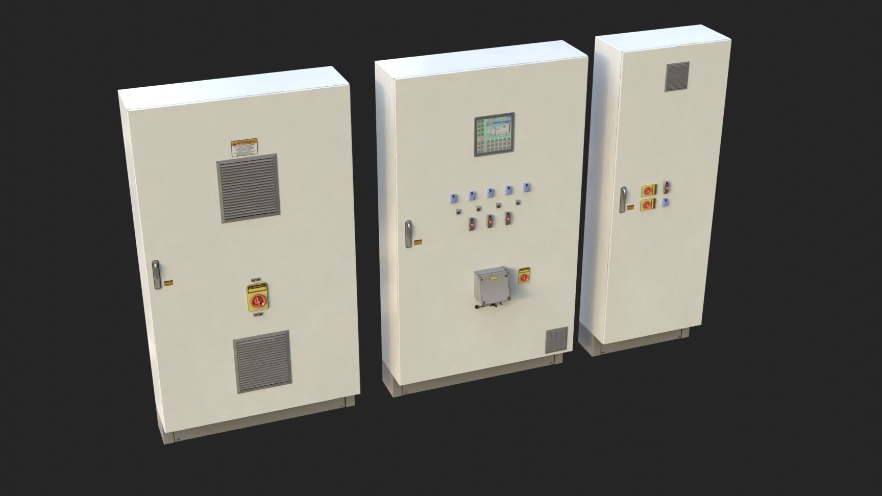 ArtStation - Electric Boxes | Game Assets
