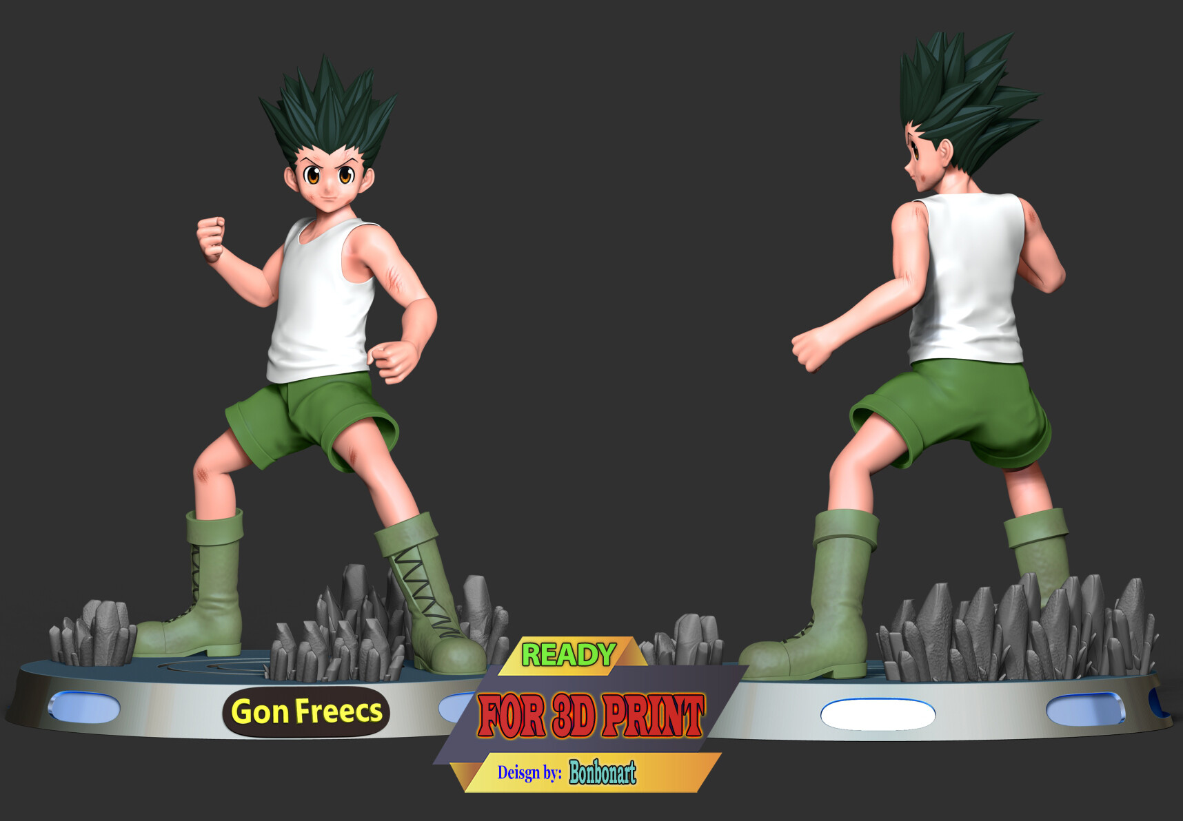 ArtStation - Gon Freecss - Jump Force | Resources