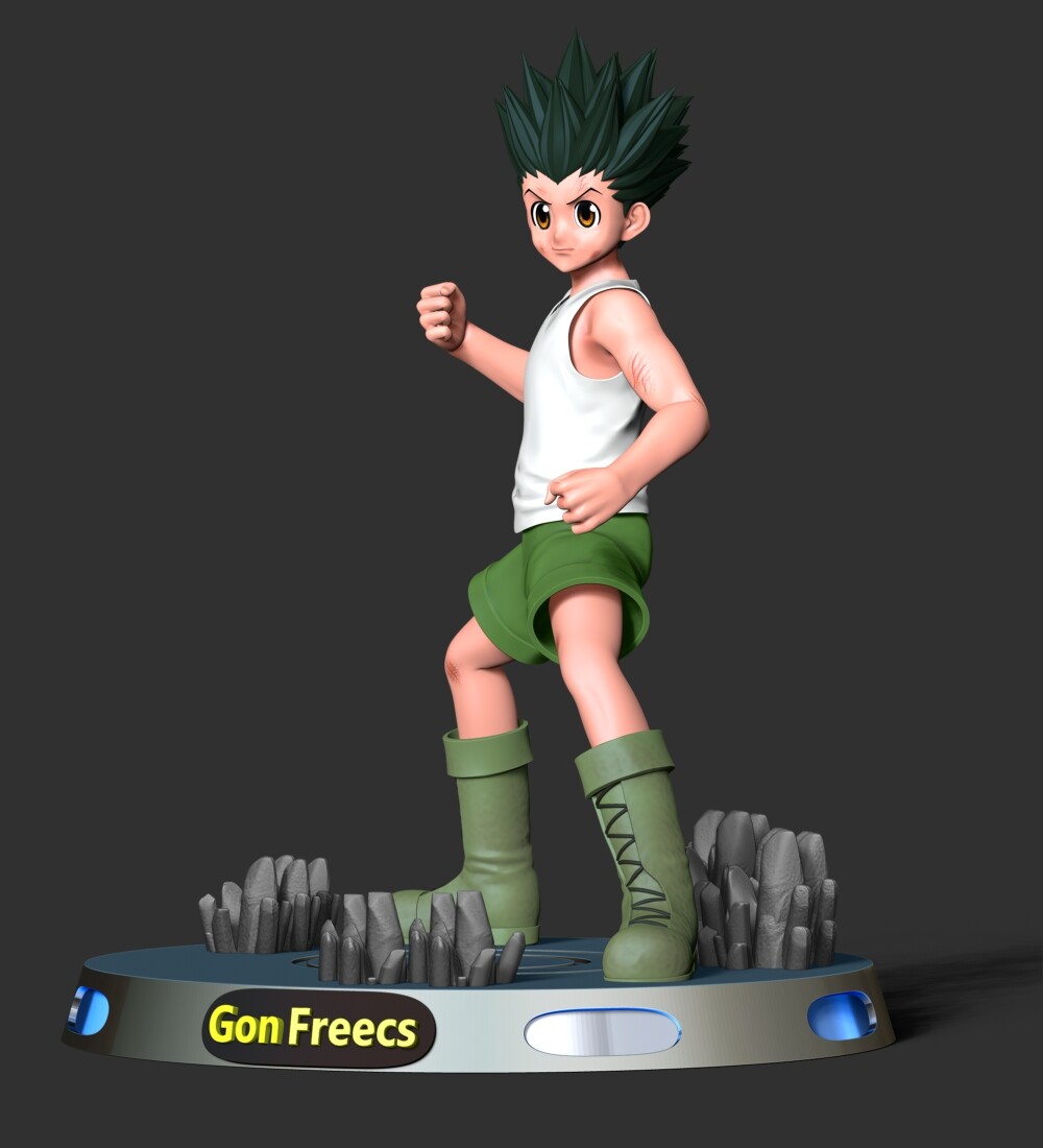 ArtStation - Gon Freecss - Jump Force | Resources
