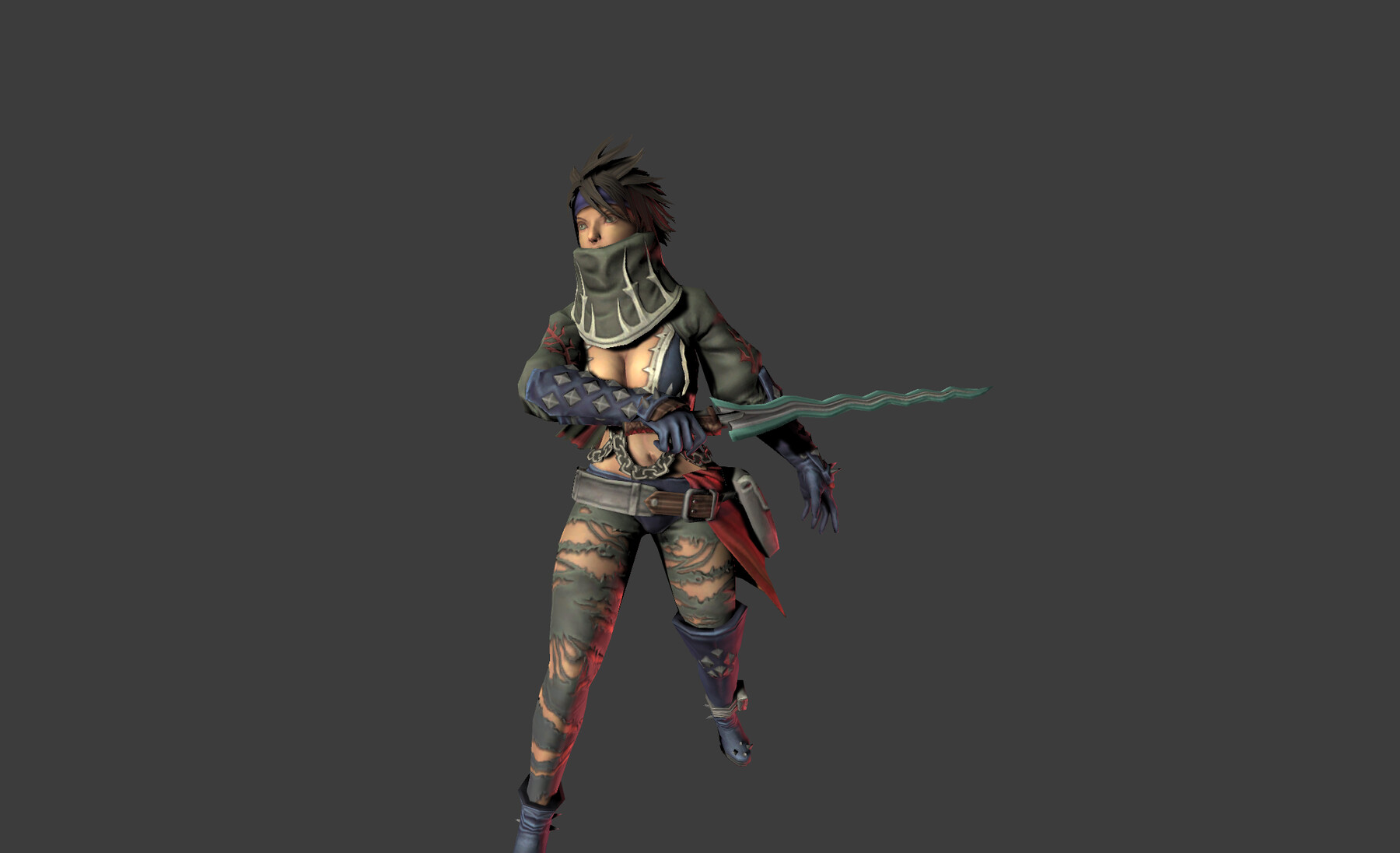 ArtStation - Black Banshee Lizy | Game Assets