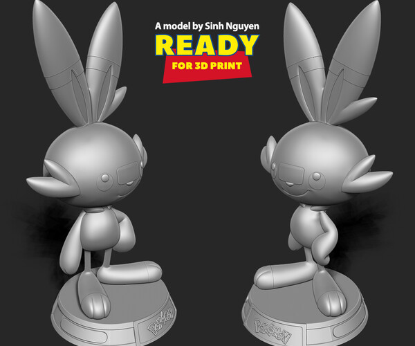ArtStation - Scorbunny - Pokemon Fanart | Resources