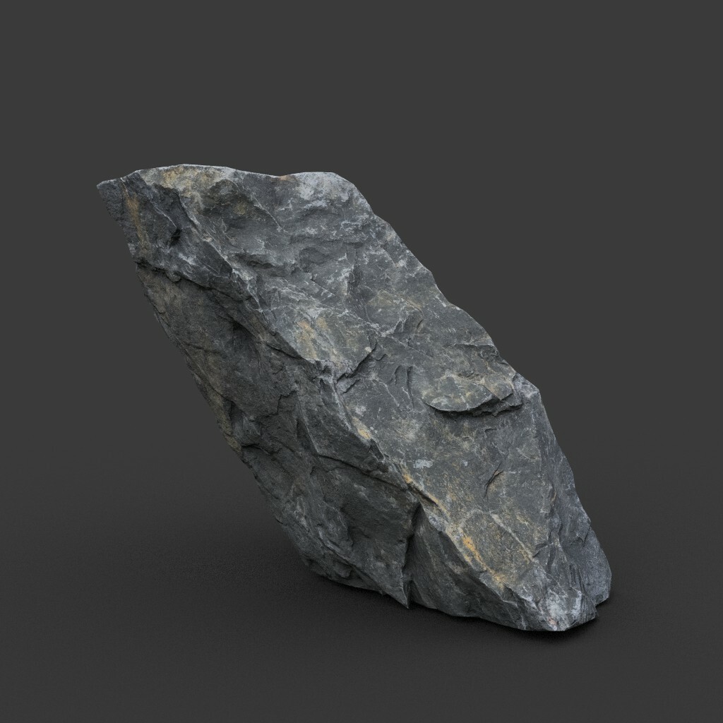 ArtStation - Gray Sharp Rock 220817 Photogrammetry - Ultra HD 16K ...