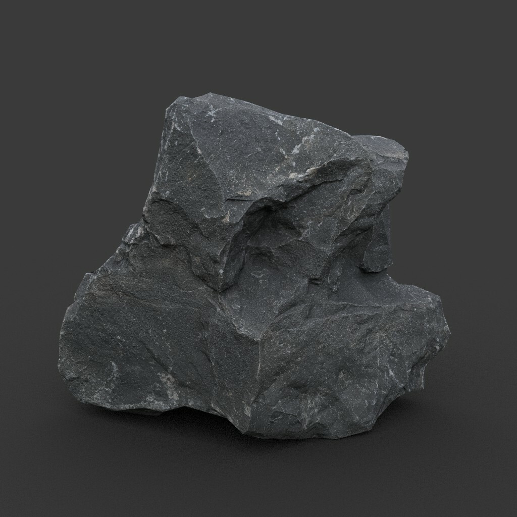 ArtStation - Gray Sharp Rock 220817 Photogrammetry - Ultra HD 16K ...