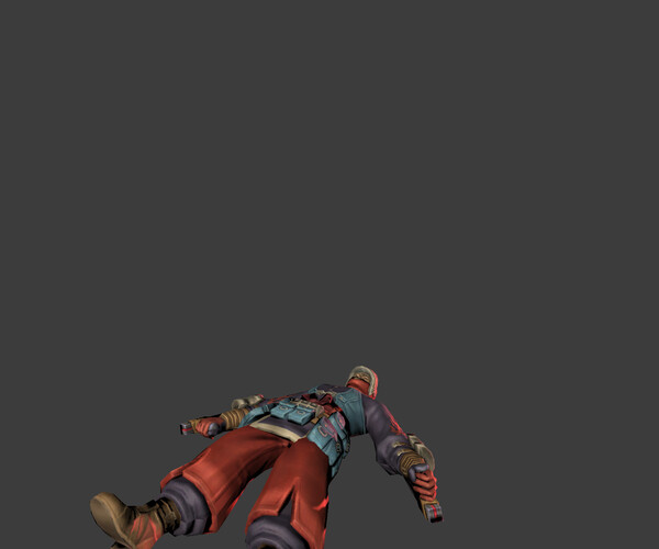 ArtStation - Male Assassin Fighter Kukri | Game Assets