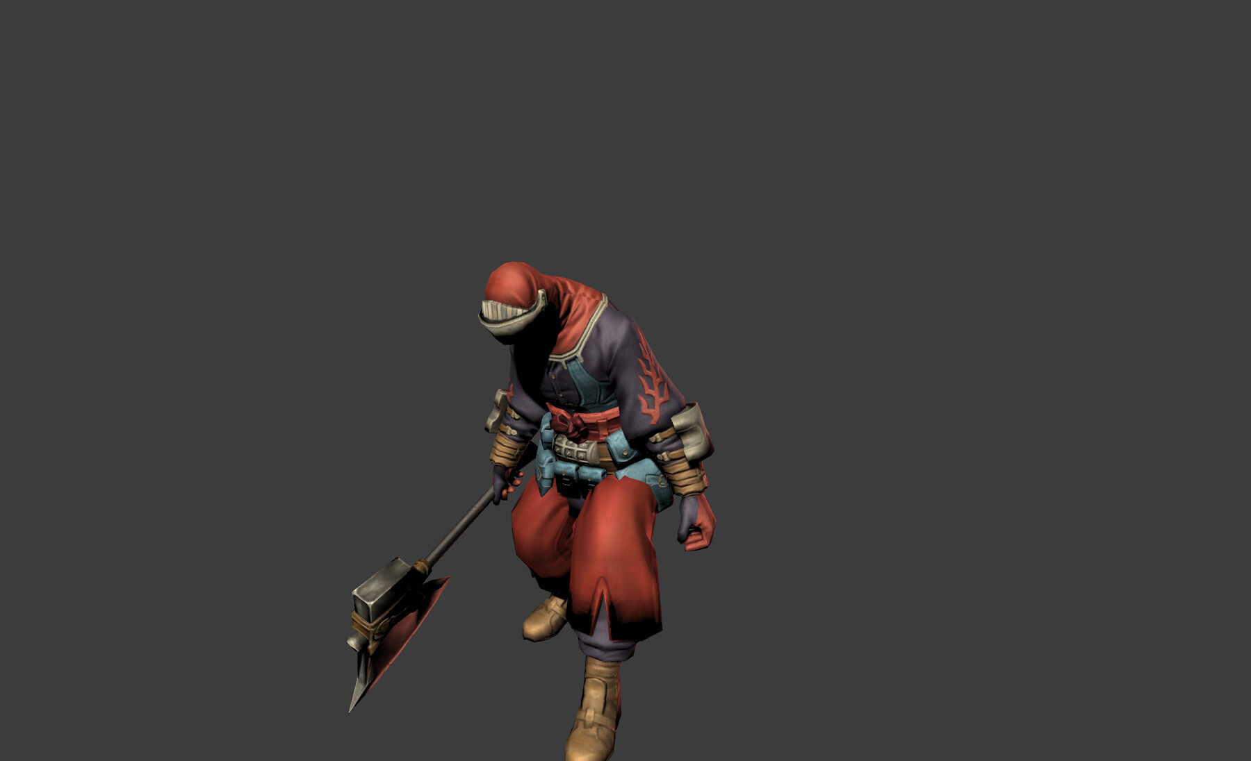 ArtStation - Male Assassin Fighter Stick | Game Assets