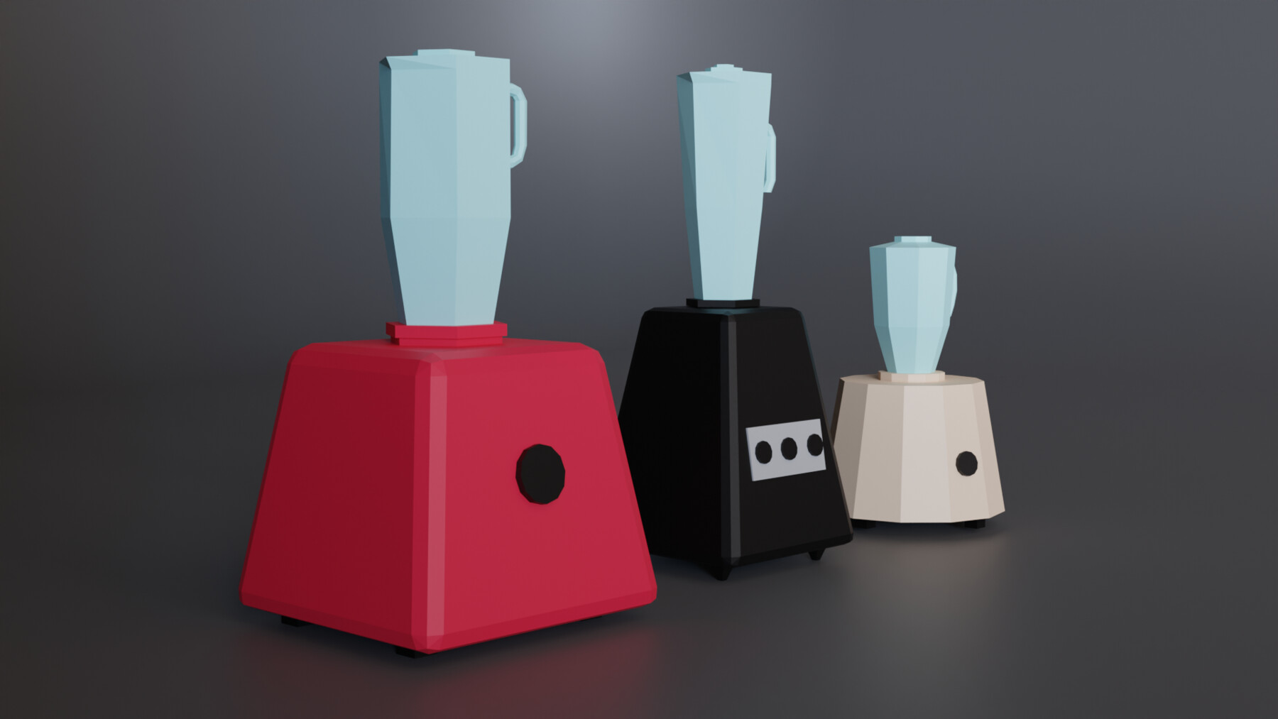 ArtStation - Low poly kitchen set | Game Assets