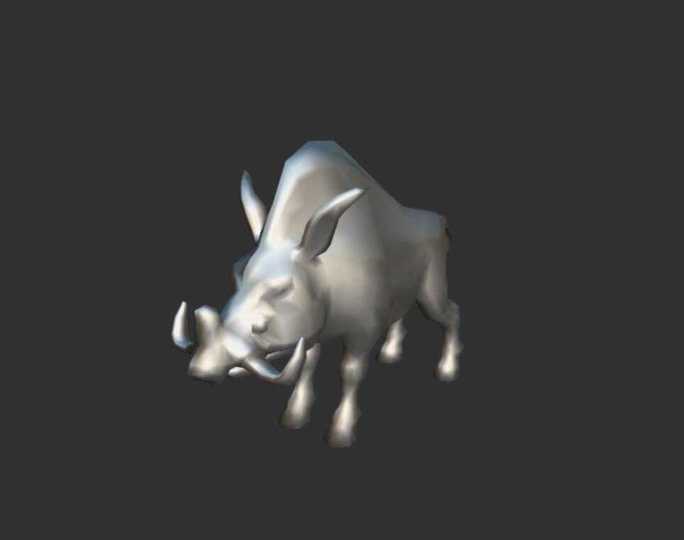ArtStation - Boar Beast Animal | Game Assets