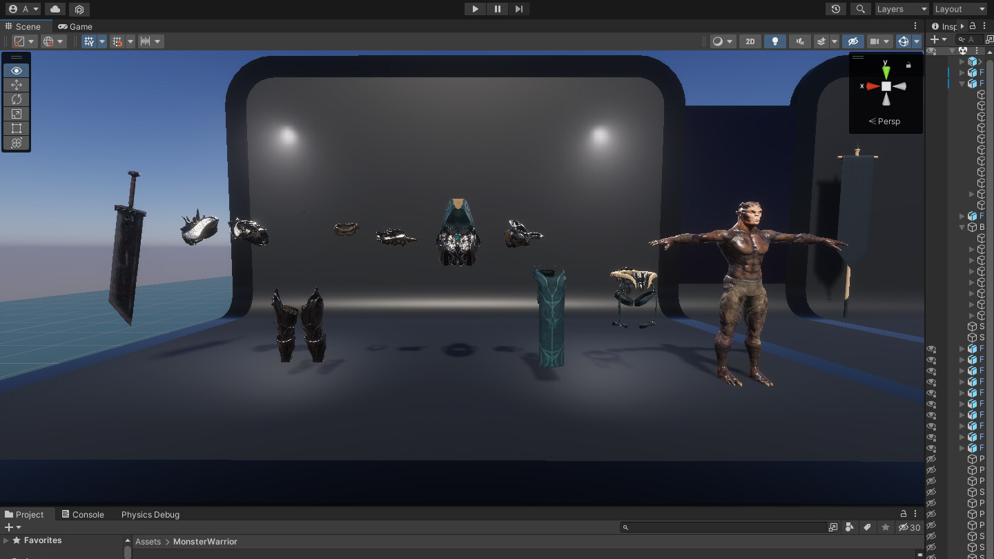 ArtStation - Fantasy Creature Warrior | Game Assets
