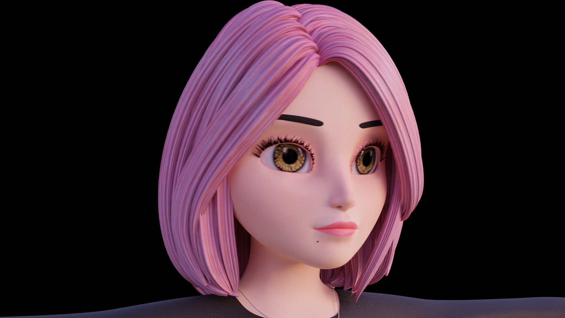 ArtStation - Cartoon Woman- Fully Rigged | Resources