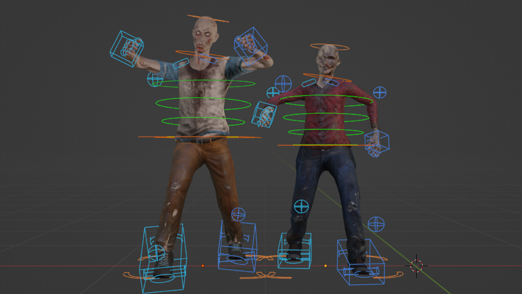 ArtStation - Zombies | Game Assets