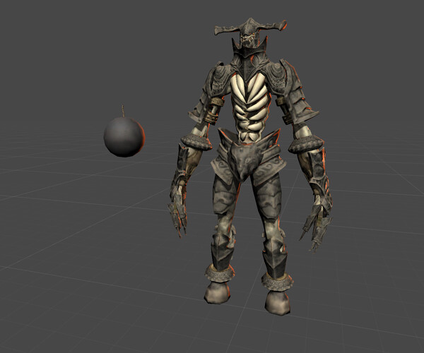 ArtStation - Demon Giant Mutant Golem | Game Assets