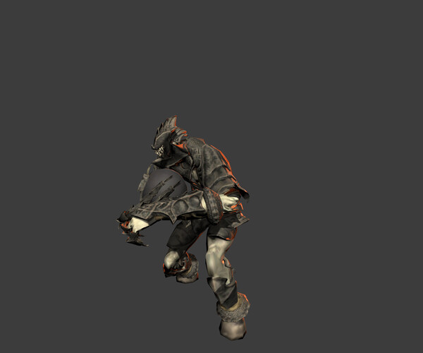 ArtStation - Demon Giant Mutant Golem | Game Assets