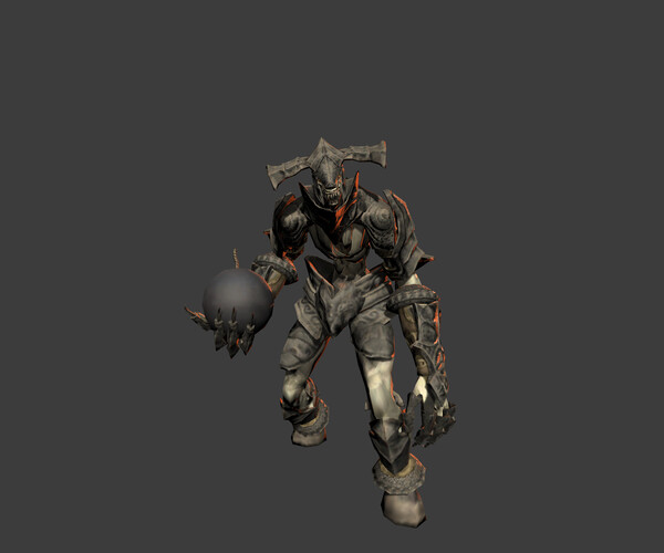 ArtStation - Demon Giant Mutant Golem | Game Assets