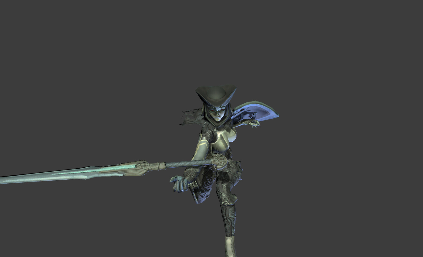 ArtStation - Ancient Bronze Blade Master | Game Assets