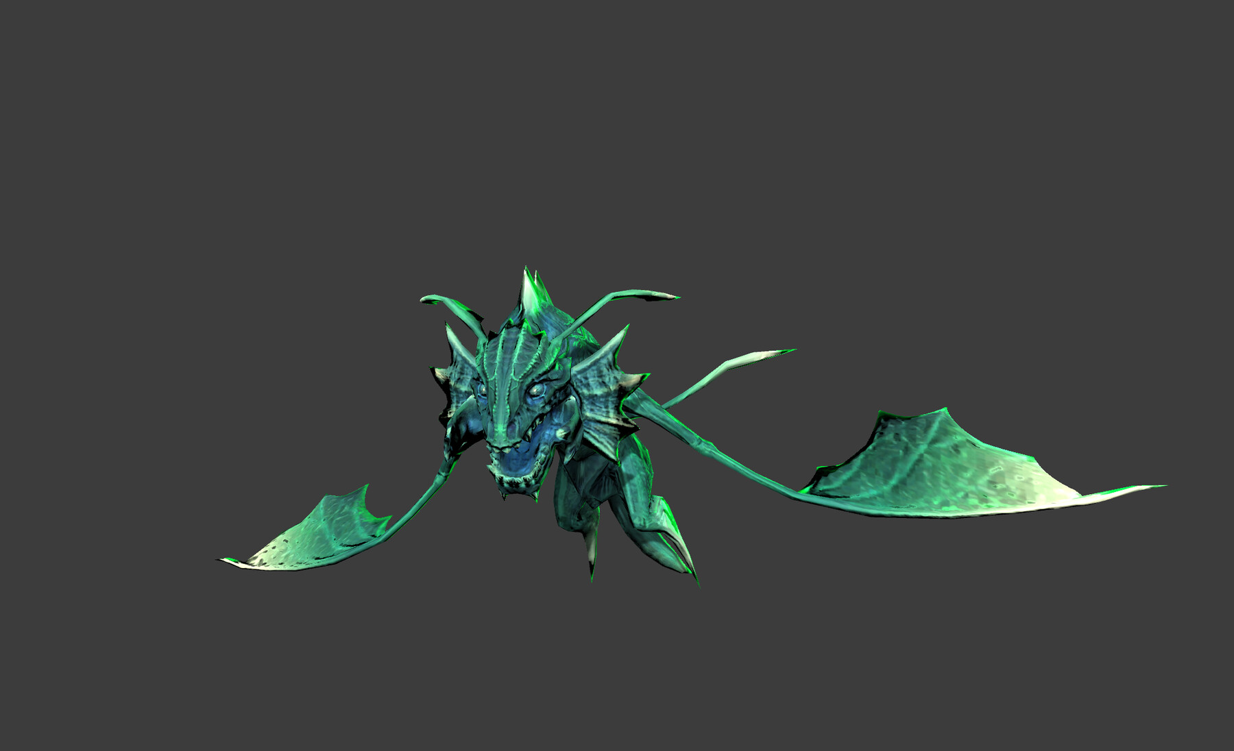 ArtStation - Flying Lizard Mutant Bat | Game Assets