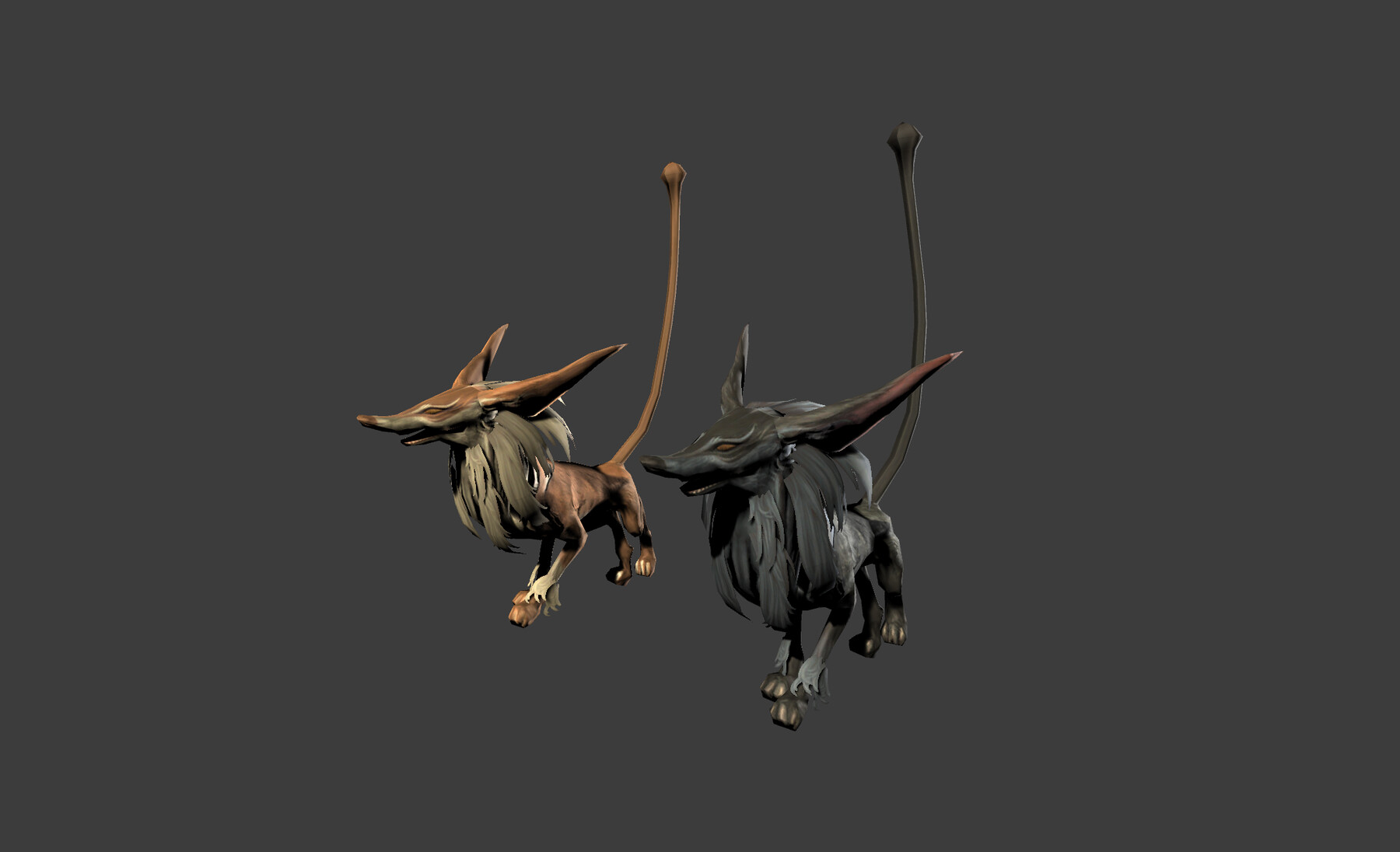 ArtStation - Fox Beast Animal | Game Assets