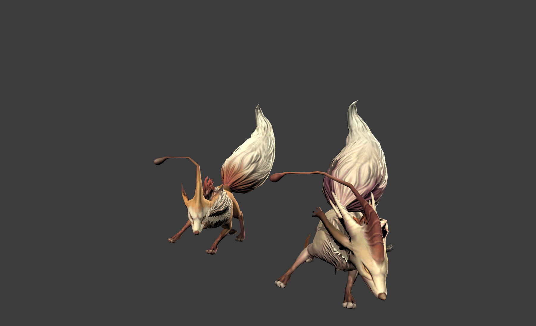 ArtStation - Fox Beast Mutant | Game Assets