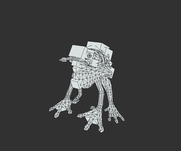 ArtStation - Frog Mutant | Game Assets