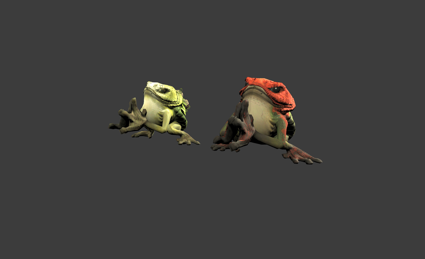 ArtStation - Frog Mutant | Game Assets