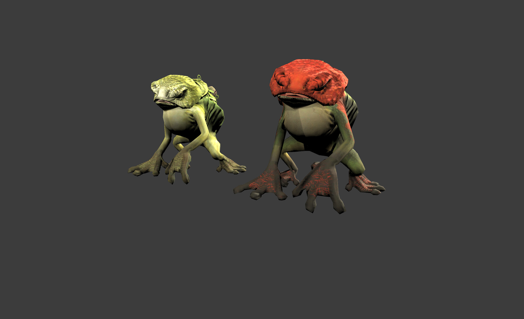ArtStation - Frog Mutant | Game Assets