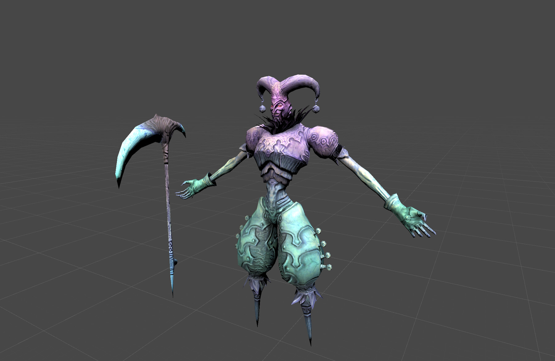 ArtStation - Ghost Crown Mutant | Game Assets