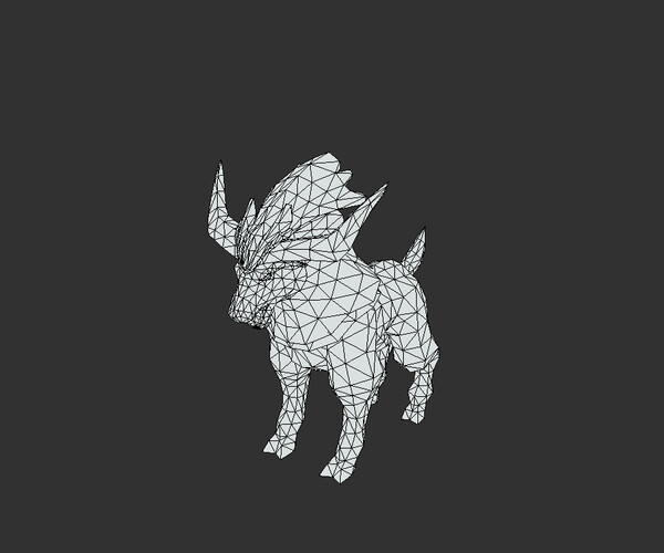 ArtStation - Mutant Beast Cow Animal | Game Assets
