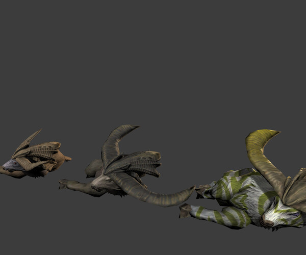 ArtStation - Mutant Beast Cow Animal | Game Assets