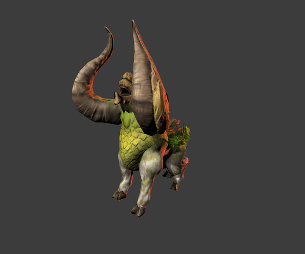 ArtStation - Mutant Beast Cow Giant | Game Assets