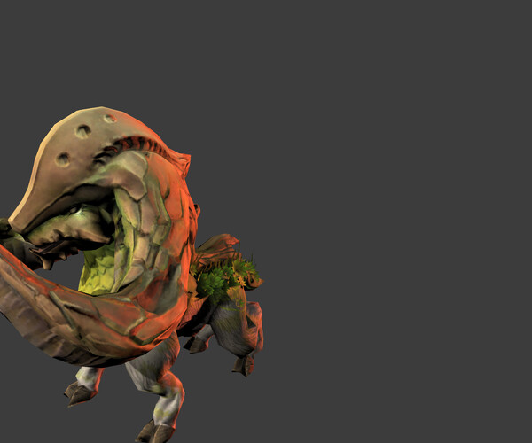 ArtStation - Mutant Beast Cow Giant | Game Assets