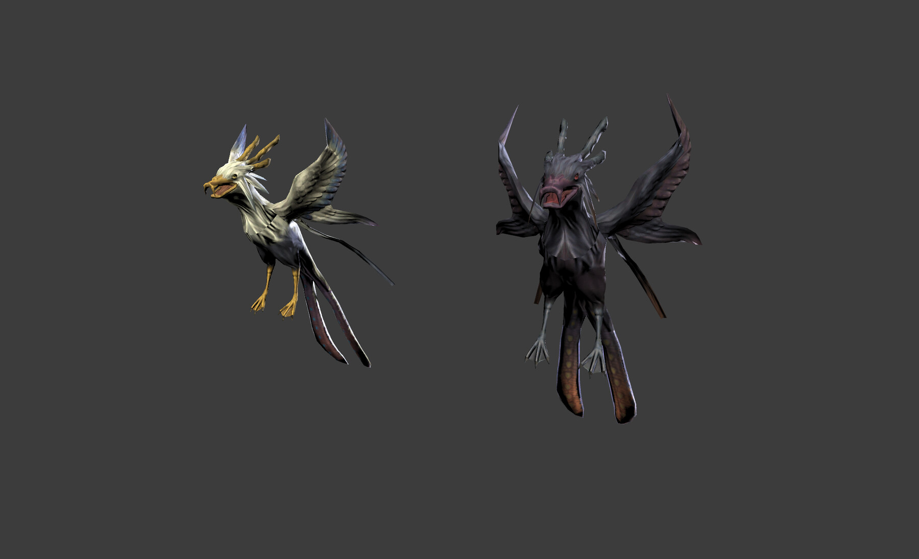 ArtStation - Gull Mutant Zombie | Game Assets