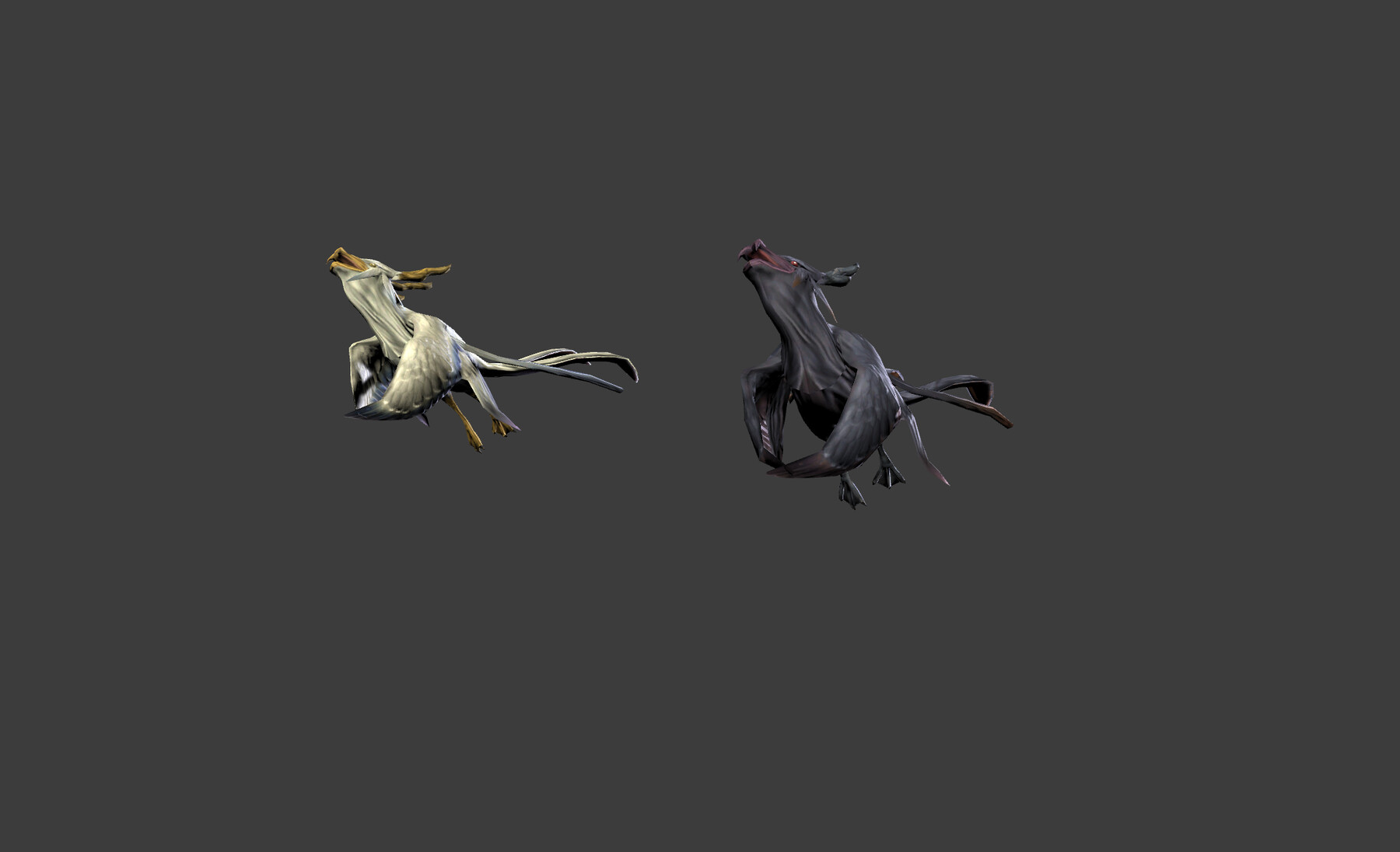 ArtStation - Gull Mutant Zombie | Game Assets