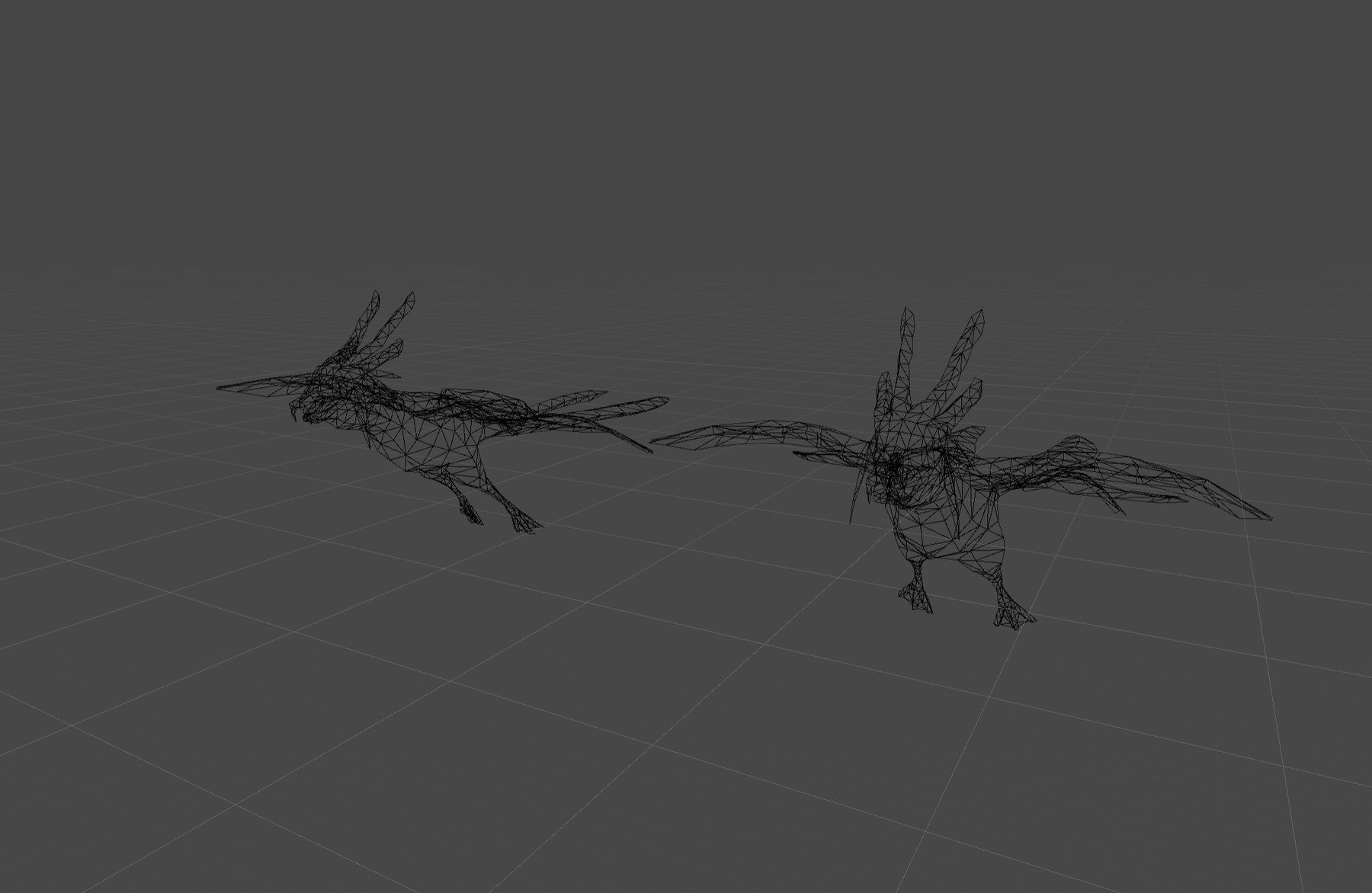 ArtStation - Gull Mutant Zombie | Game Assets