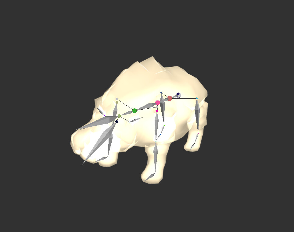 ArtStation - Hippo Mutant Animal | Game Assets