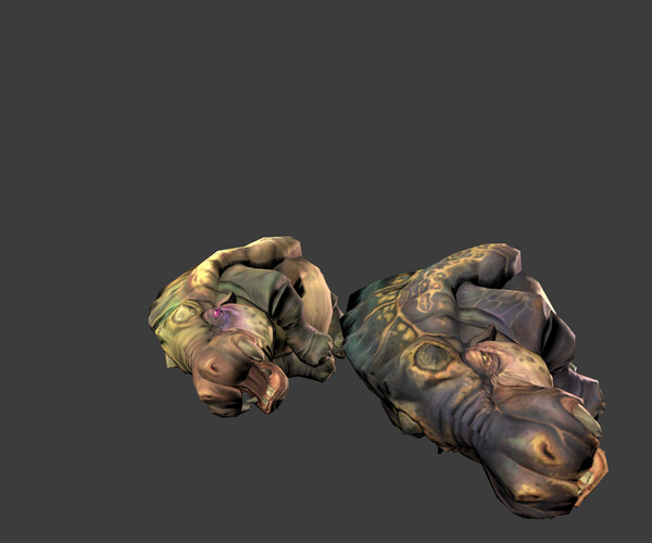 ArtStation - Hippo Mutant Animal | Game Assets