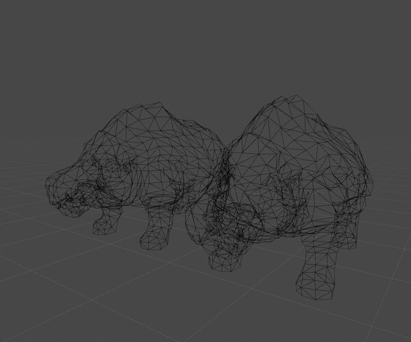 ArtStation - Hippo Mutant Animal | Game Assets