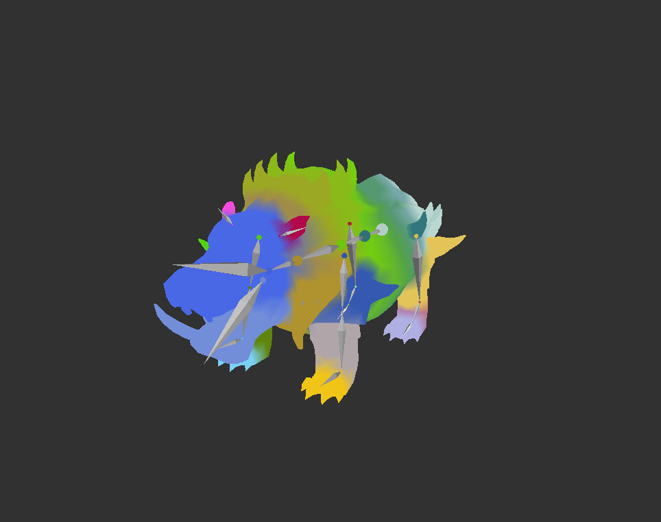 ArtStation - Hippo Mutant Giant Animal | Game Assets