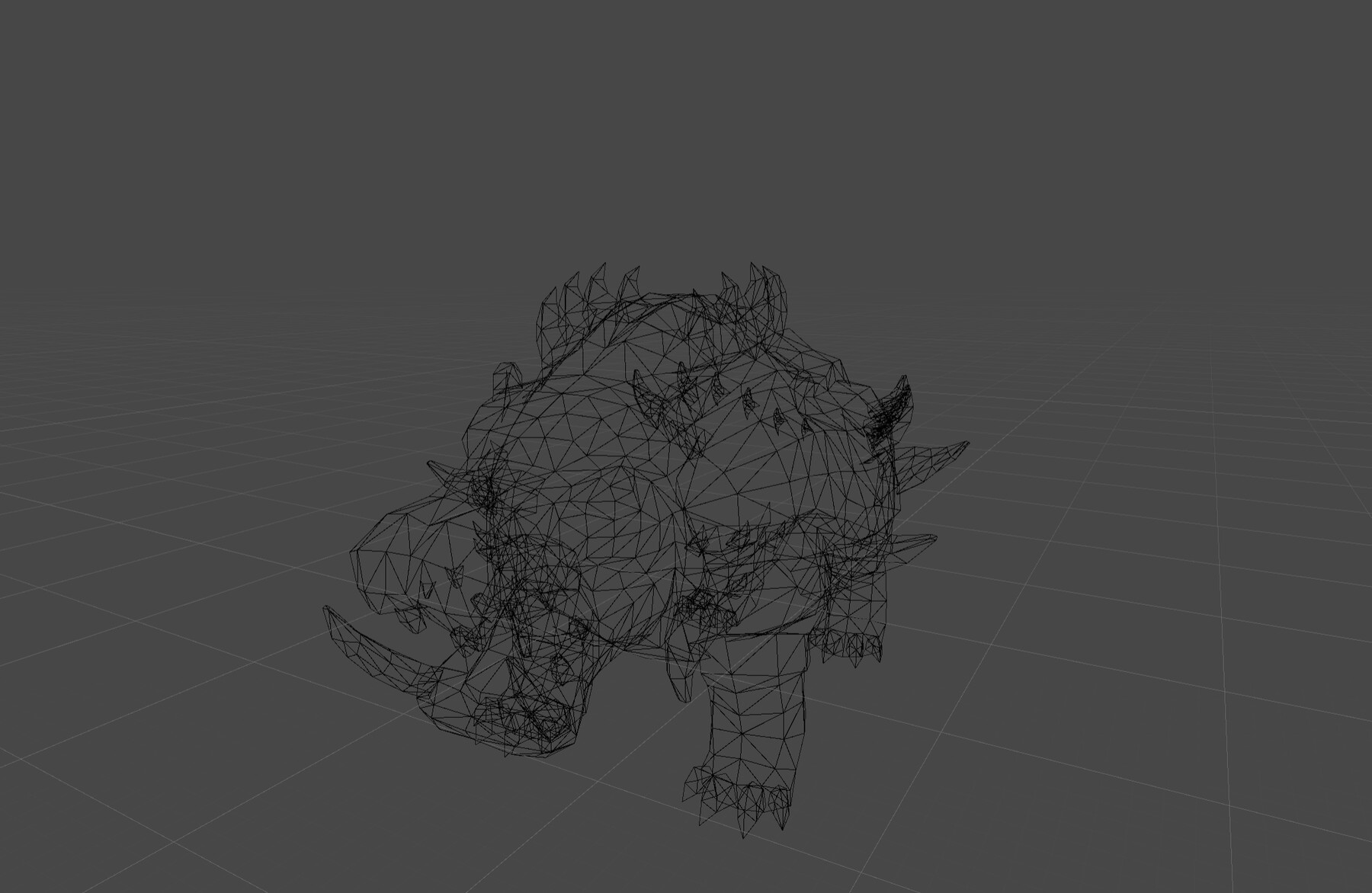 ArtStation - Hippo Mutant Giant Animal | Game Assets