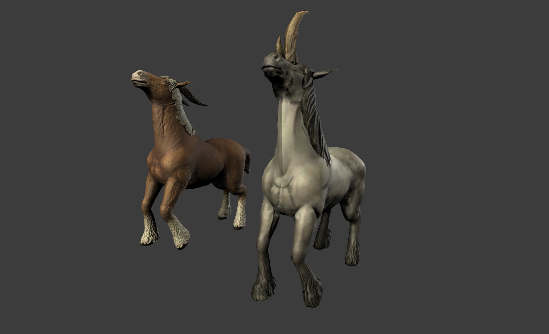 ArtStation - Mutant Horse Alien Animal | Game Assets