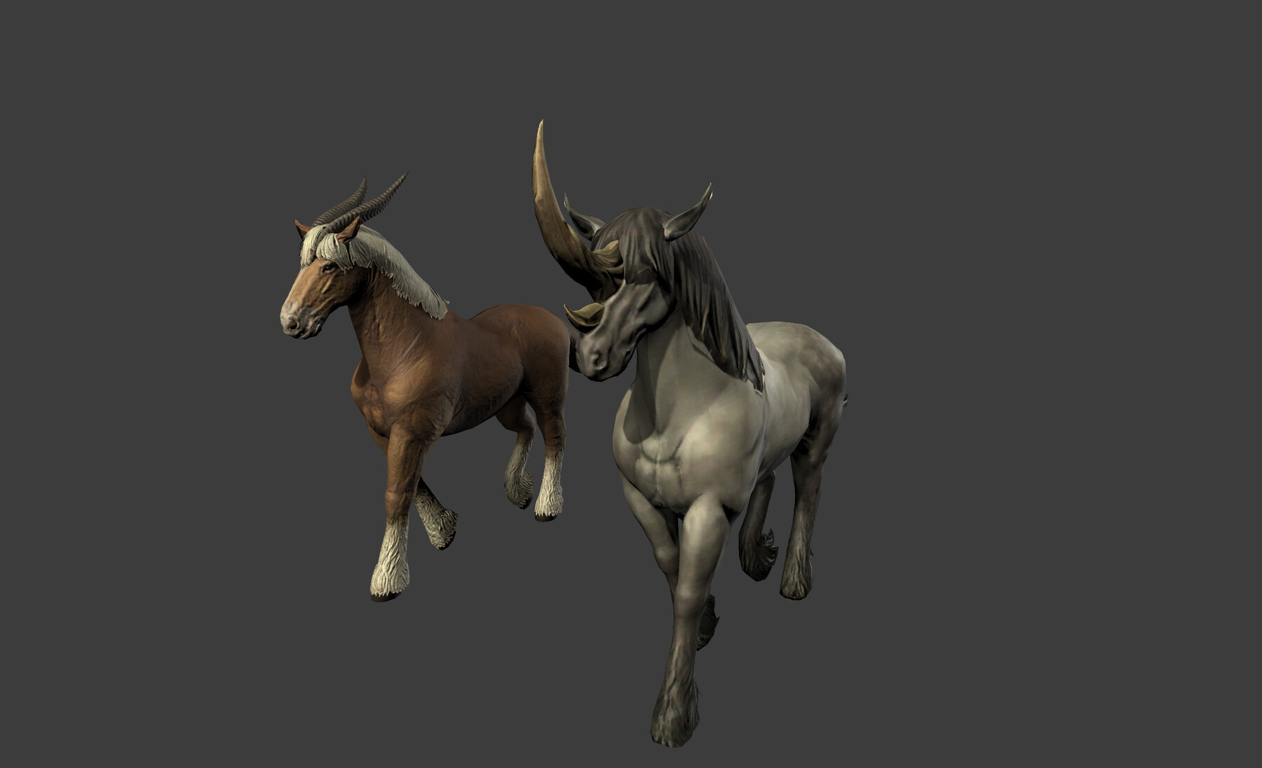 ArtStation - Mutant Horse Alien Animal | Game Assets