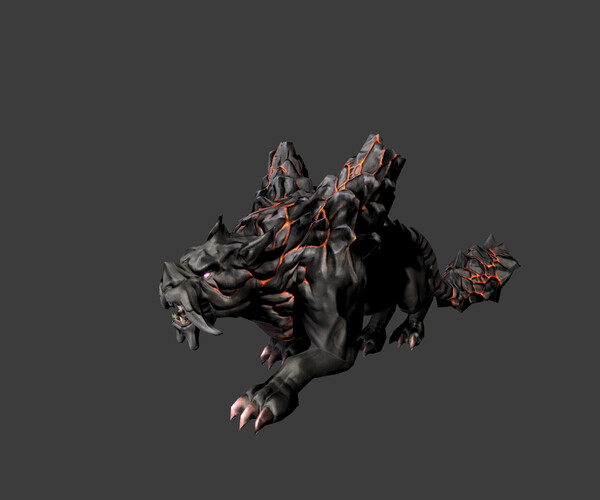 ArtStation - Beast Leopard Mutant | Game Assets