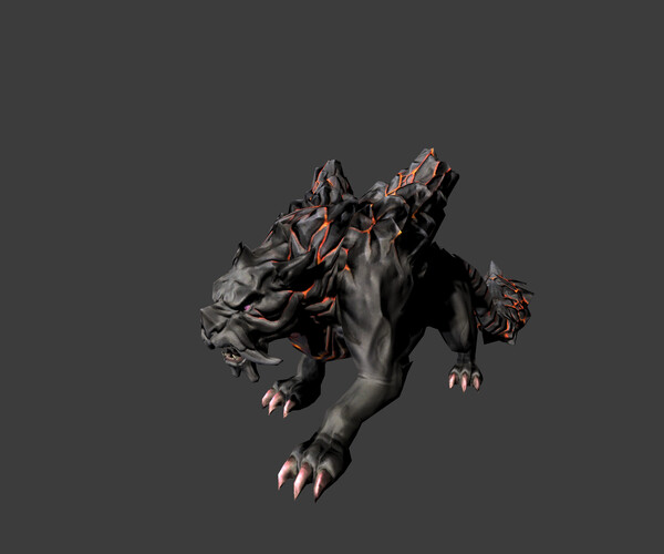 ArtStation - Beast Leopard Mutant | Game Assets