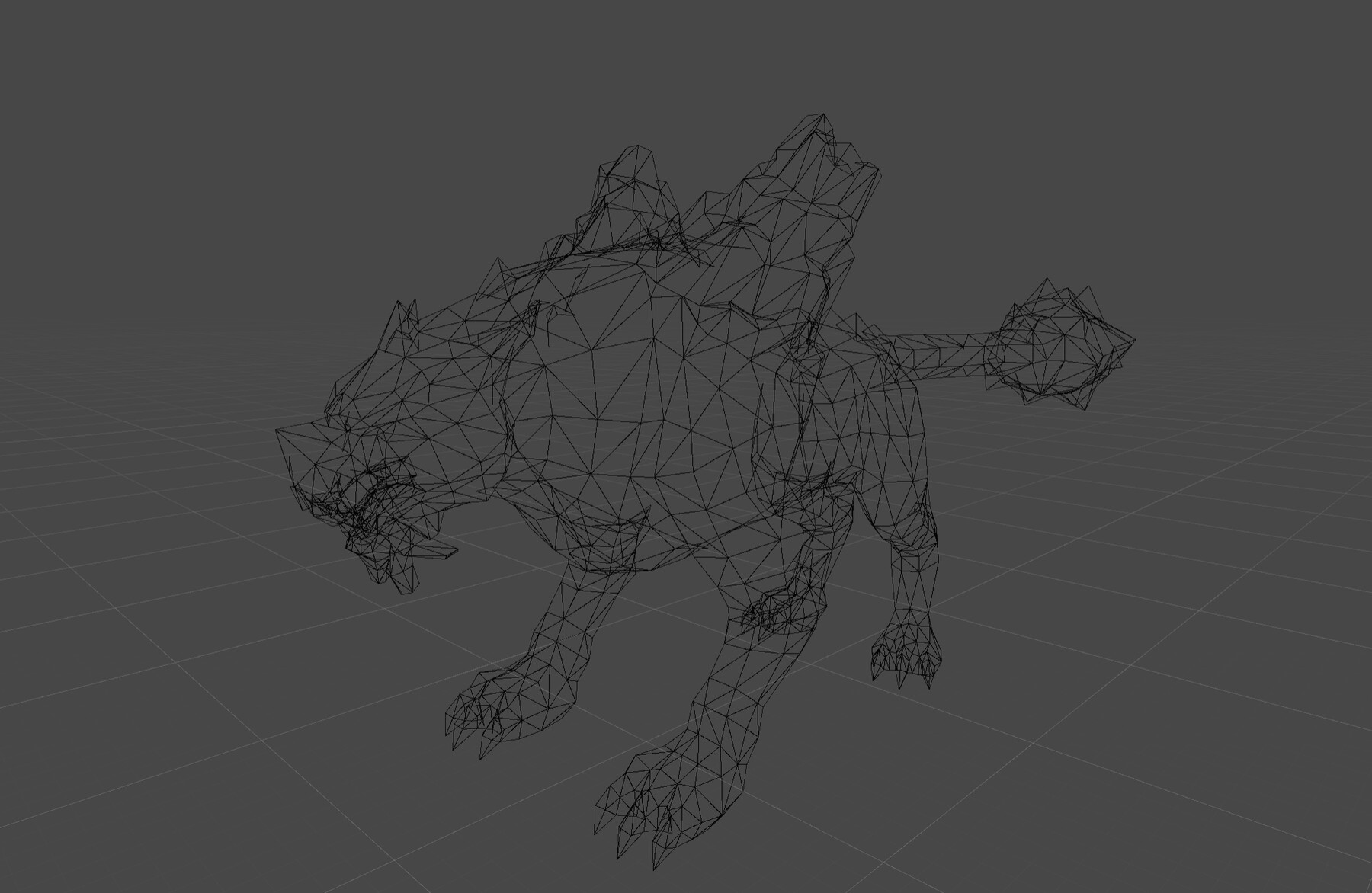 ArtStation - Beast Leopard Mutant | Game Assets