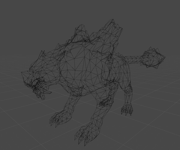 ArtStation - Beast Leopard Mutant | Game Assets